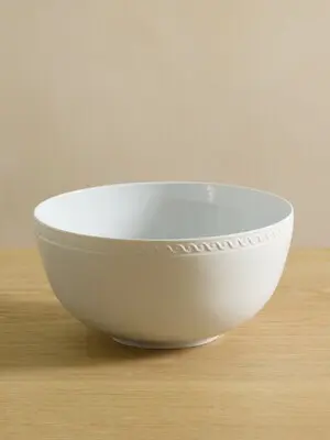L'Objet Neptune Large Porcelain Bowl - White