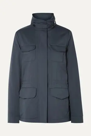 Loro Piana Windmate® Shell Jacket - Blue