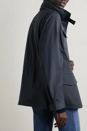 Loro Piana Windmate® Shell Jacket - Blue