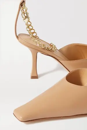 A.W.A.K.E. Mode Lucrezia Leather Pumps