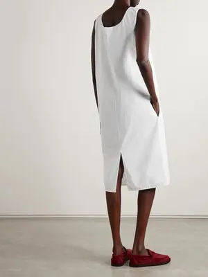 THE ROW Janah Cotton Midi Dress
