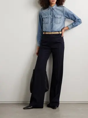 NILI LOTAN Nais Denim Shirt