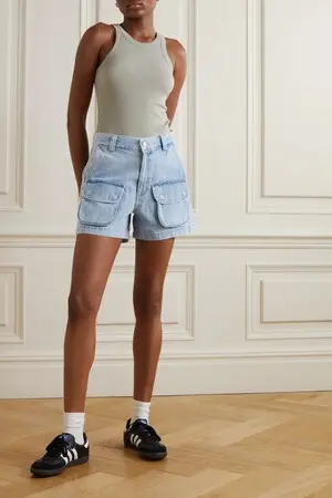 AGOLDE Net Sustain Vida Organic Denim Shorts