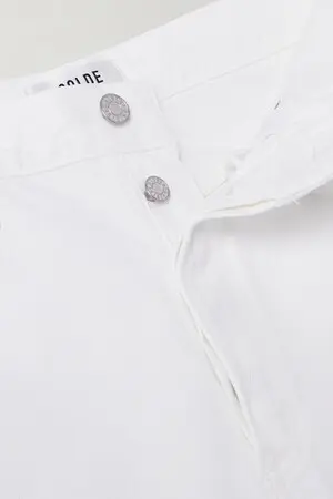 AGOLDE Net Sustain Low Slung Baggy Boyfriend Jeans - White