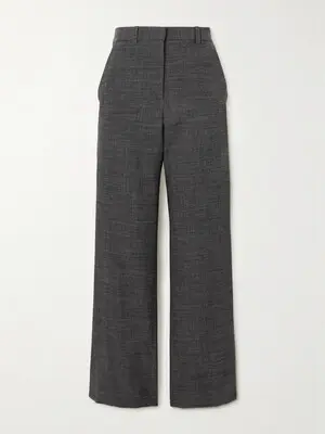 THE ROW Gandal Wool Straight-leg Trousers