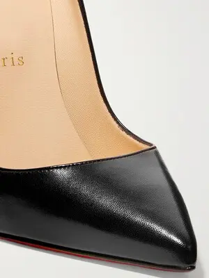 CHRISTIAN LOUBOUTIN So Kate 120 Leather Pumps - Black