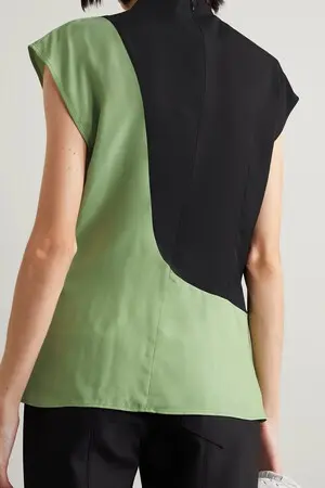 Gauchère Taos Two-tone Twill Top