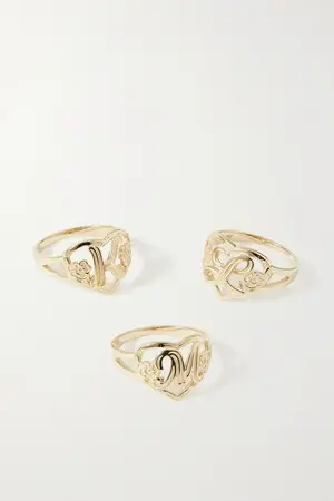 THE M JEWELERS The Cutout Flower 10-karat Ring - Gold