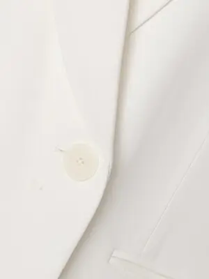 THE ROW Alda Double-breasted Cady Blazer