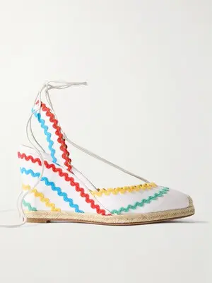 Aquazzura Woven Espadrilles
