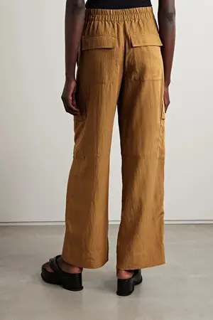 Vince Tencel Lyocell Wide-leg Cargo Pants