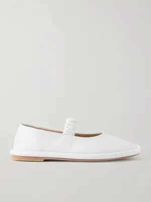 LAUREN MANOOGIAN Leather Ballet Flats
