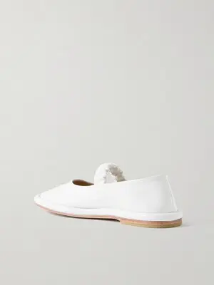 LAUREN MANOOGIAN Leather Ballet Flats