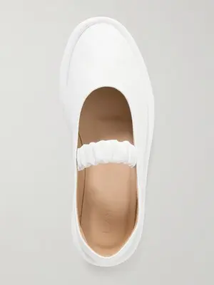 LAUREN MANOOGIAN Leather Ballet Flats