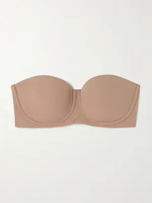SKIMS Fits Everybody Strapless Bra - Brown