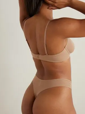 SKIMS Fits Everybody Demi Bra - Brown