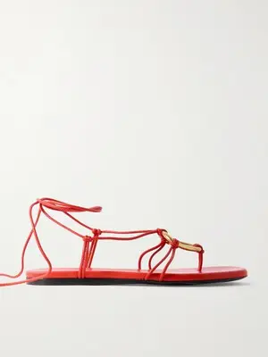 Proenza Schouler Embellished Leather Sandals