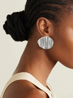 YSSO L'onda Earrings - Silver