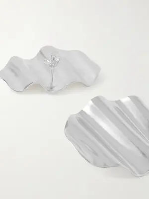 YSSO L'onda Earrings - Silver