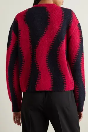 Loewe Wool-blend Jacquard Sweater
