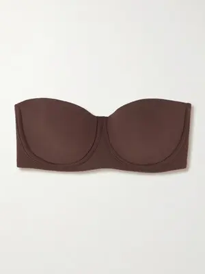 SKIMS Fits Everybody Strapless Bra - Brown