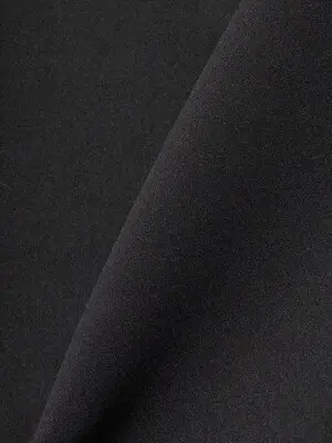 Wardrobe.NYC Cropped Straight-leg Stretch-ponte Pants - Black