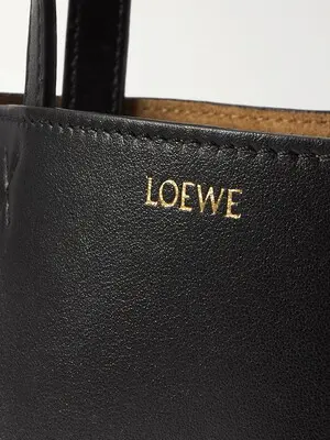 Loewe Puzzle Fold Mini Tote - Black