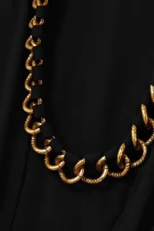 Givenchy Chain-embellished Crepe Mini Dress