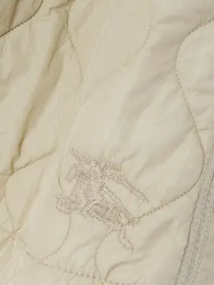 Burberry Embroidered Padded Quilted Mini Skirt