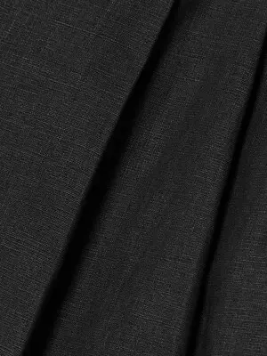 Another Tomorrow Net Sustain Pleated Linen Shorts
