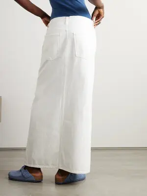AGOLDE Leif Denim Maxi Skirt