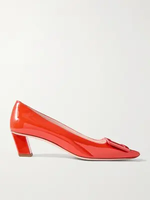 ROGER VIVIER Belle Vivier 45 Patent-leather Pumps