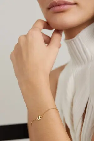 JENNIFER MEYER Mini Clover 18-karat Bracelet