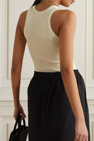 Matteau Ribbed-knit Tank