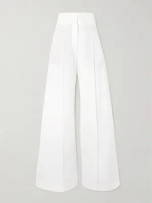 Brunello Cucinelli Twill Wide-leg Pants