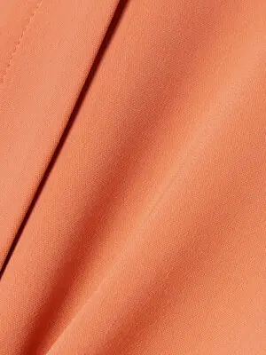 Another Tomorrow Pleated Crepe Shorts