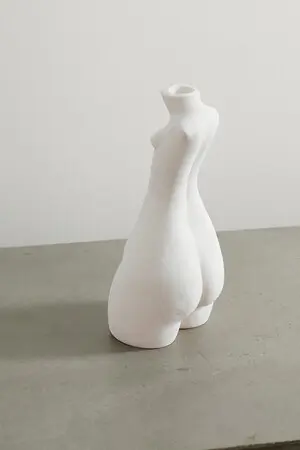 Anissa Kermiche Tit For Tat Ceramic Candlestick