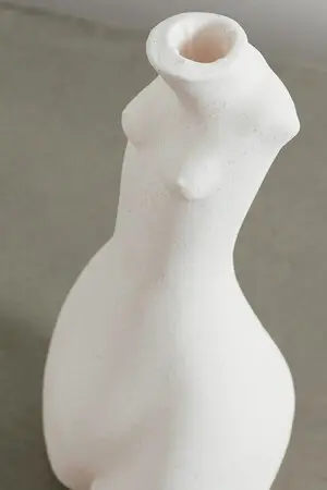Anissa Kermiche Tit For Tat Ceramic Candlestick