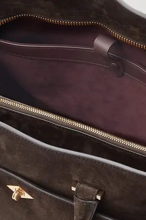 METIER Private Eye Medium Suede Tote