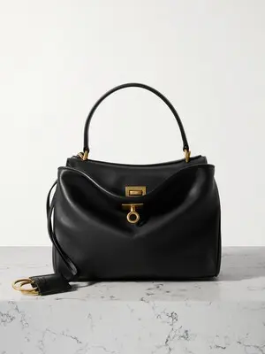 Balenciaga Rodeo Mini Leather Tote - Black
