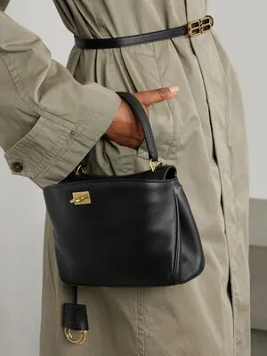 Balenciaga Rodeo Mini Leather Tote - Black