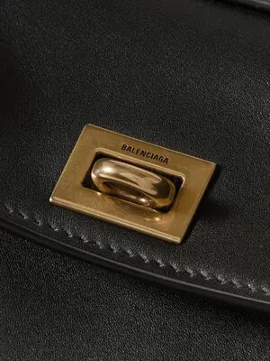 Balenciaga Rodeo Mini Leather Tote - Black