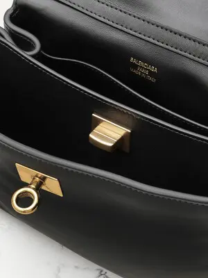 Balenciaga Rodeo Mini Leather Tote - Black