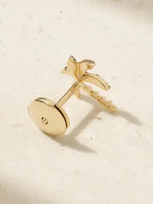 Yvonne Léon 18-karat Tsavorite Stud Earring