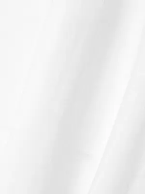 Another Tomorrow Pleated Linen Wide-leg Trousers - White