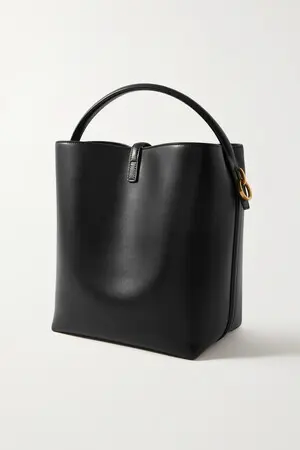 Saint Laurent Le 37 Leather Bucket Bag