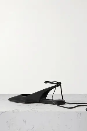 Attico Venus Leather Flats
