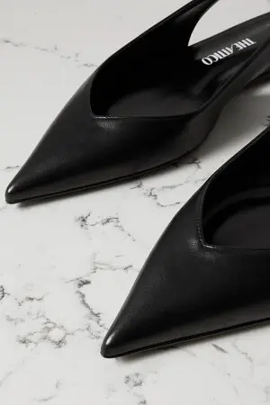 Attico Venus Leather Flats