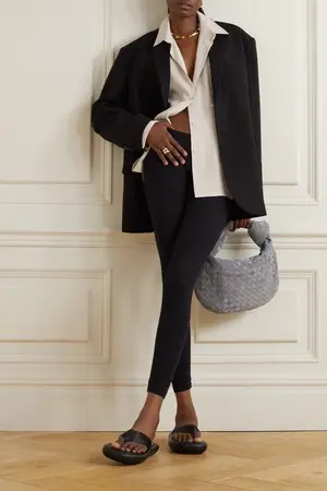 JAMES PERSE Stretch-pima Cotton Jersey Leggings