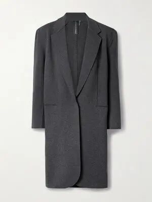 Norma Kamali Oversized Longline Blazer